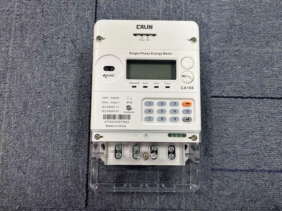 GPRS/GSM STS DLMS Single Phase Prepaid / Prepayment Electricity Meters ...