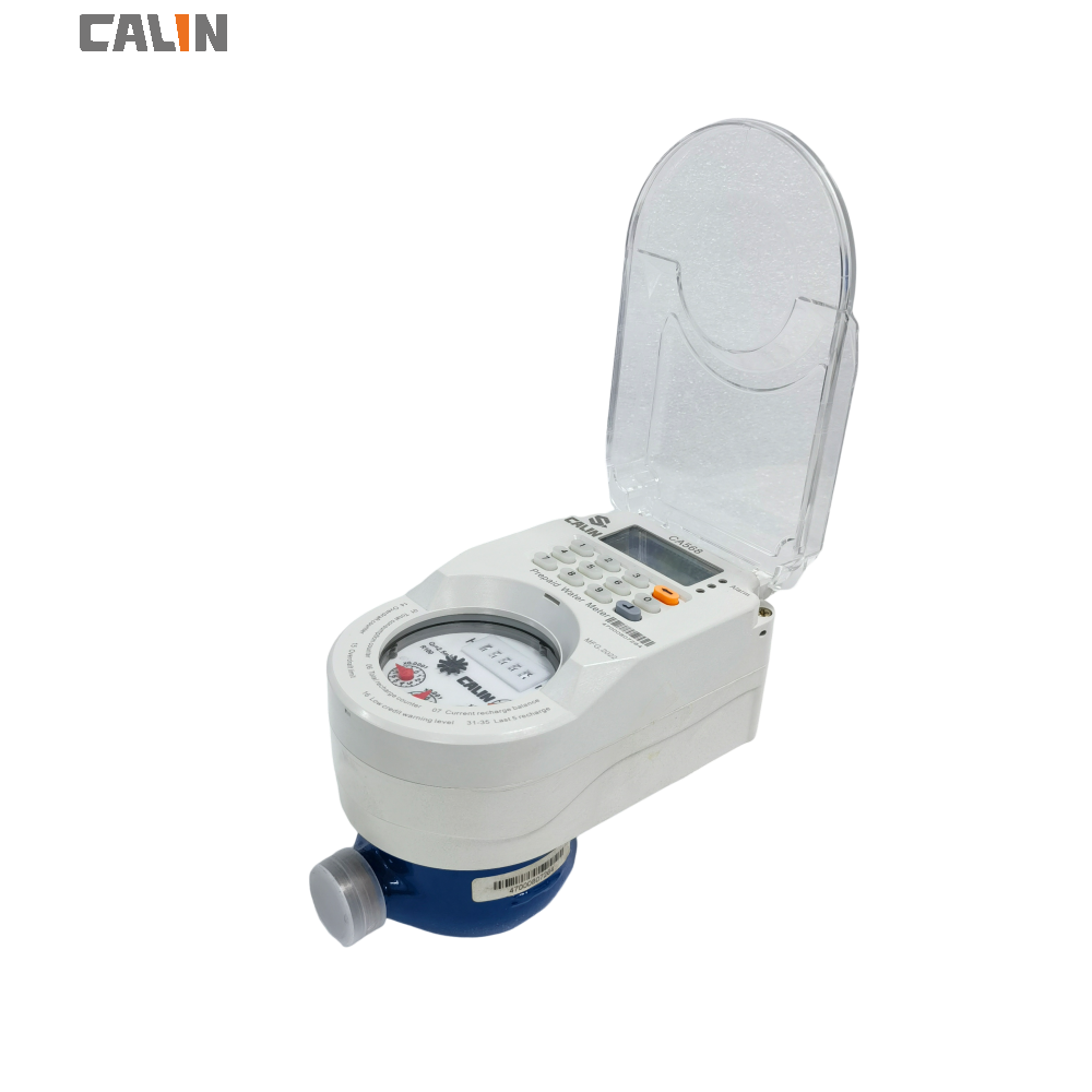 Layar LCD Meteran Air Prabayar CashWater LoRa STS Kuningan