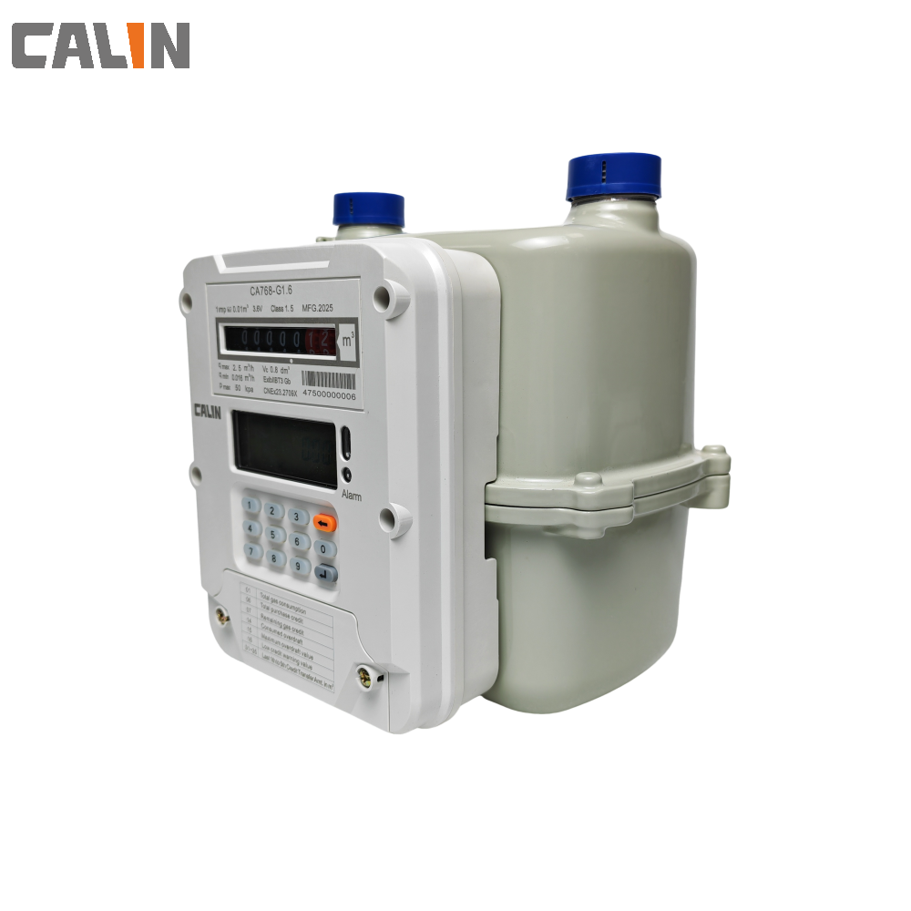 Pakistan STS Keypad Gas Prabayar Meter High Precision AMR / AMI Remote ...