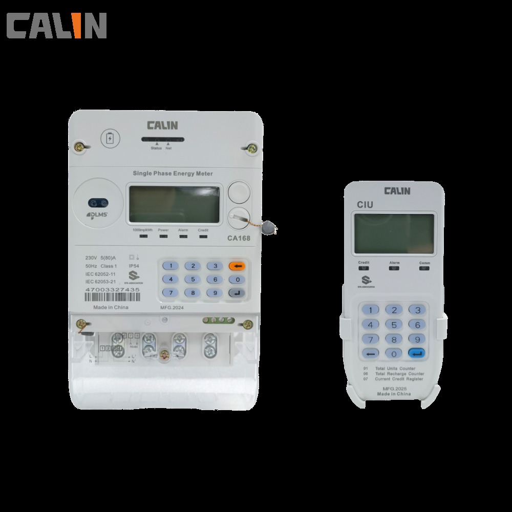 NEMSA Certified Prepaid Electricity Meter dengan Smart Keypad
